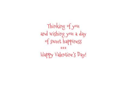 Hearts Valentine's Day Card with your own Handwriting. Sueshine Studio ...