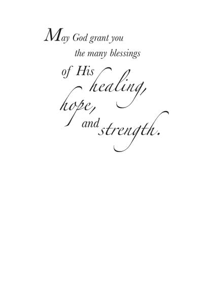 Get Well (General) Card with your own Handwriting. Sandra Rose Designs ...