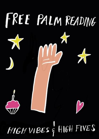 High Fives Greeting Card with your own Handwriting. Heart Chalkra Cards ...