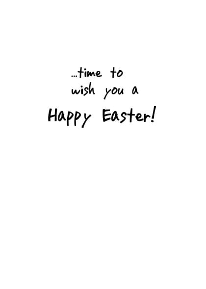 Chicks Easter Card with your own Handwriting. Sandra Rose Designs for ...
