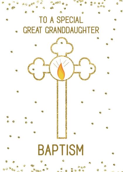 Crucifix and Crucifix Baptism Card with your own Handwriting. Sandra ...
