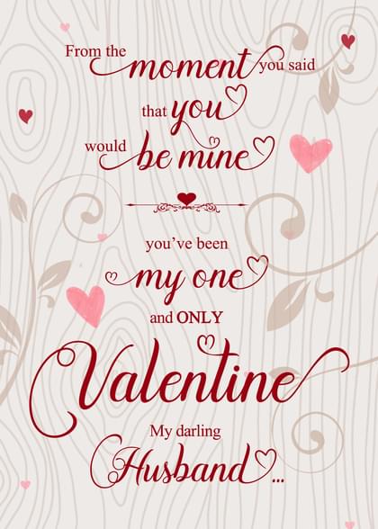 Valentine's Day Card with your own Handwriting. Salon Of Art for Signed ...