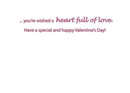 Sweethearts Candy Valentine's Day Card with your own Handwriting ...