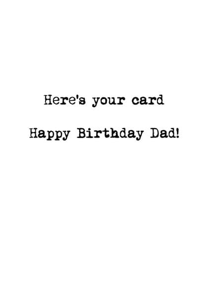 Birthday Card with your own Handwriting. Qwerty Cards for Signed - Card ...