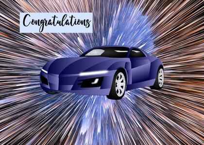 Car New Car Card with your own Handwriting. Rosalie Scanlon Art And ...