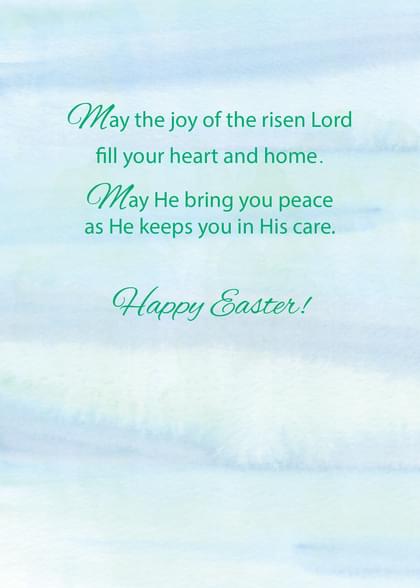 Crucifix Easter Card with your own Handwriting. Sandra Rose Designs for ...