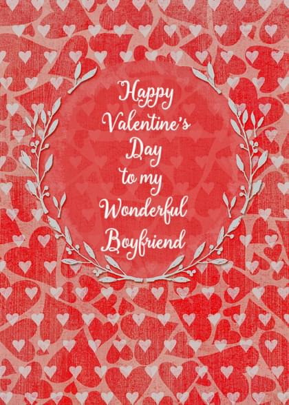 Valentine's Day Card with your own Handwriting. Dragonfire Graphics for ...