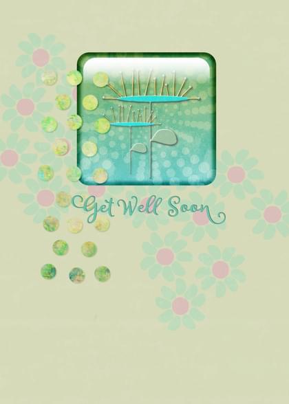Get Well (General) Card with your own Handwriting. Dragonfire Graphics ...
