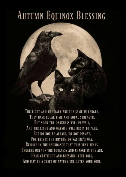 Cats and Birds Fall Card with your own Handwriting. Stephanie Laird ...