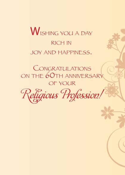 Congratulations Religious Vows Catholic Nun Religious Life Final Vows