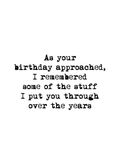 Praising Birthday Birthday Card with your own Handwriting. Qwerty Cards ...